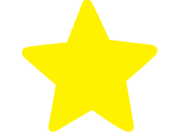 Perfect Star Two-Colour Cut-outs